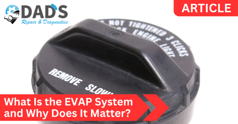 What Is the EVAP System and Why Does It Matter?